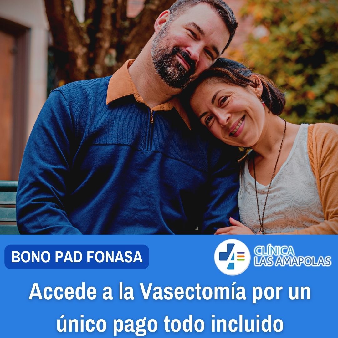Bono Pad Fonasa – VASECTOMÍA – Clinica Las Amapolas
